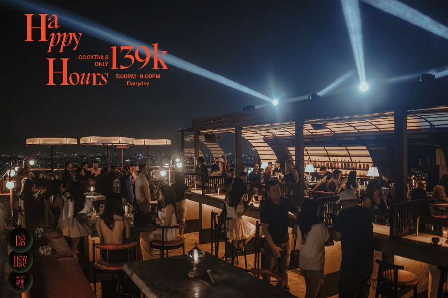 Không Nên Bỏ Qua "Happy Hour" Của Top 6 Rooftop Bar Quận 1 Này?