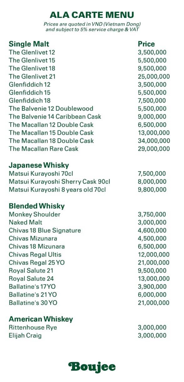 Boujee Saigon | Book Your Table Now | Vietnam Nightlife