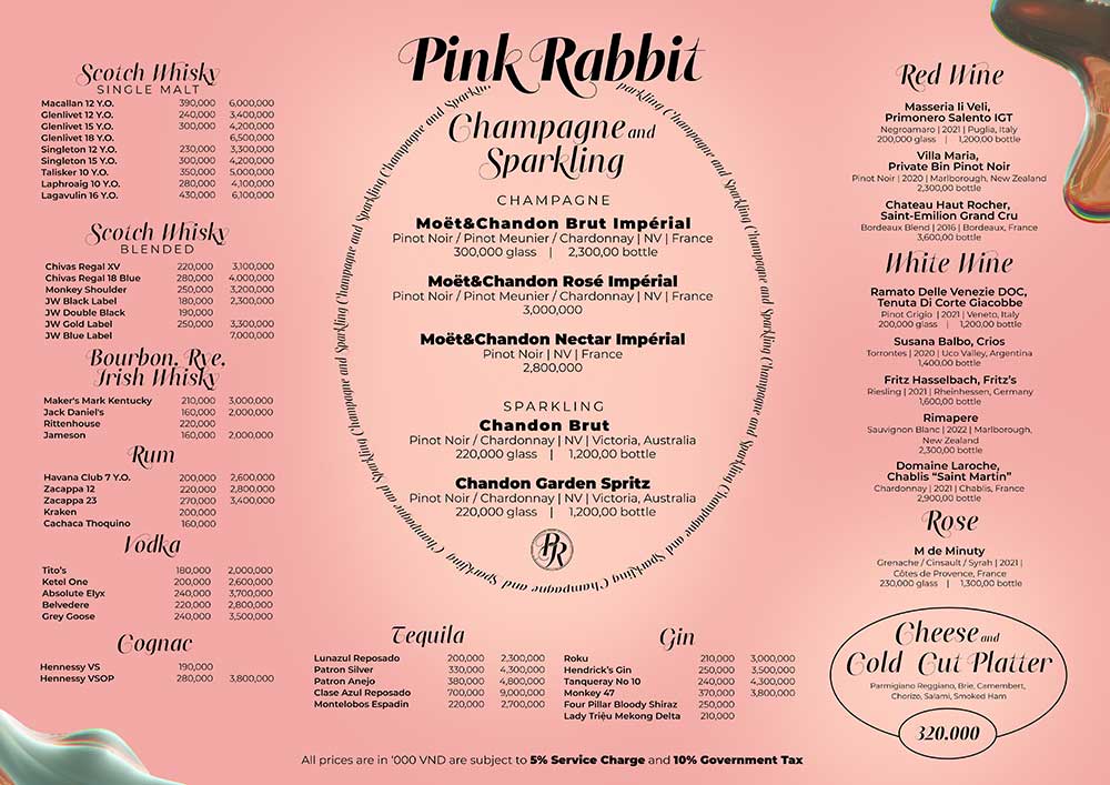 Pink Rabbit Rooftop Lounge | Đặt Bàn Ngay | Vietnam Nightlife