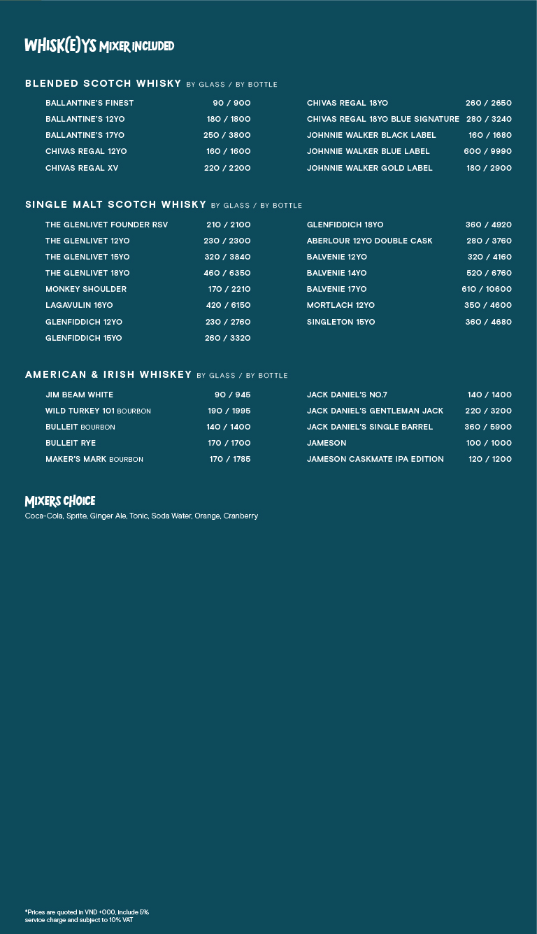 The Brix | Book Your Table Now | Vietnam Nightlife Guide