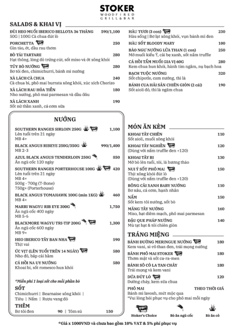 Stoker Woofired Grill & Bar Quận 1 | Vietnam Nightlife