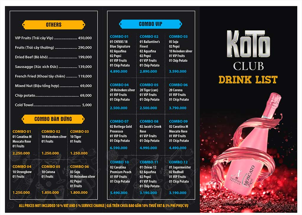 고토 클럽 | 다낭 최고의 나이트클럽 | 지금 테이블을 예약하세요