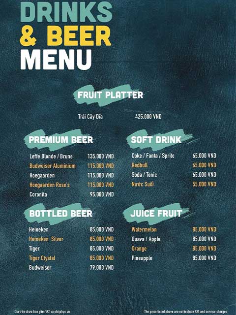 Poc Poc Garden | Book Your Table Now | Vietnam Nightlife Guide