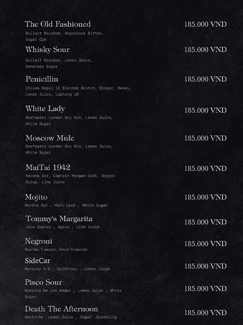 Poc Poc Garden | Book Your Table Now | Vietnam Nightlife Guide