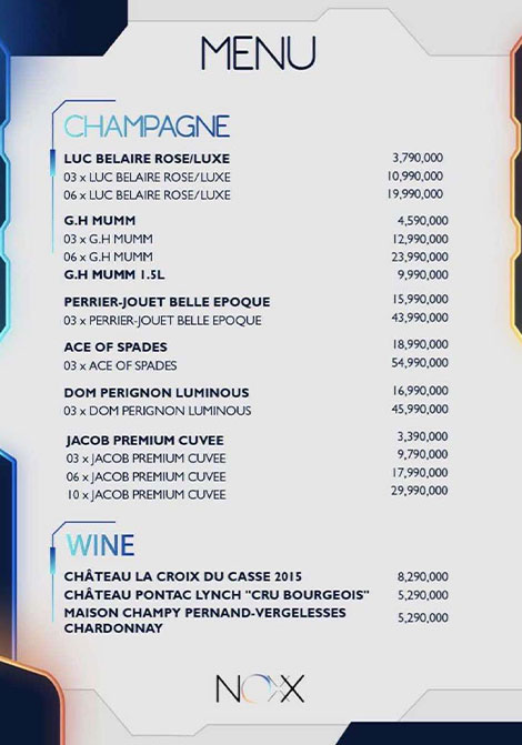 Noxx City | Book Your Table Now | Vietnam Nightlife Guide