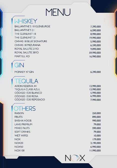 Noxx City | Book Your Table Now | Vietnam Nightlife Guide