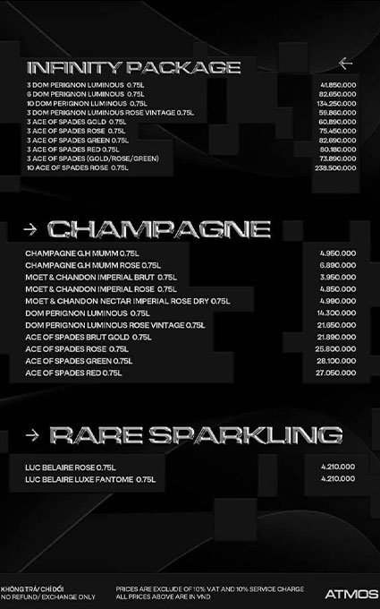 Atmos Club | Top Nightclub in Ho Chi Minh | Book Your Table Now