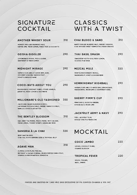 Zion Sky Lounge & Dining | Book Your Table Now | VNNL